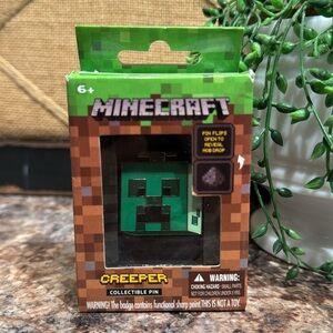 Minecraft | Accessories | Minecraft Creeper Pin | Poshmark